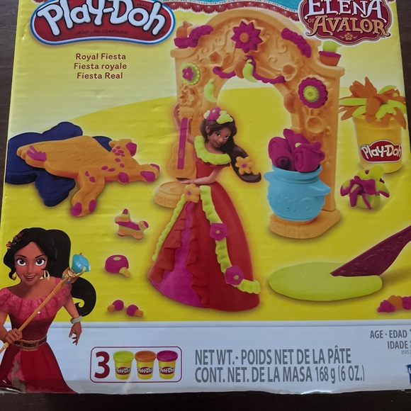 Disney | Toys | Disneys Elena Of Avalor Royal Fiesta Playdoh Set | Poshmark